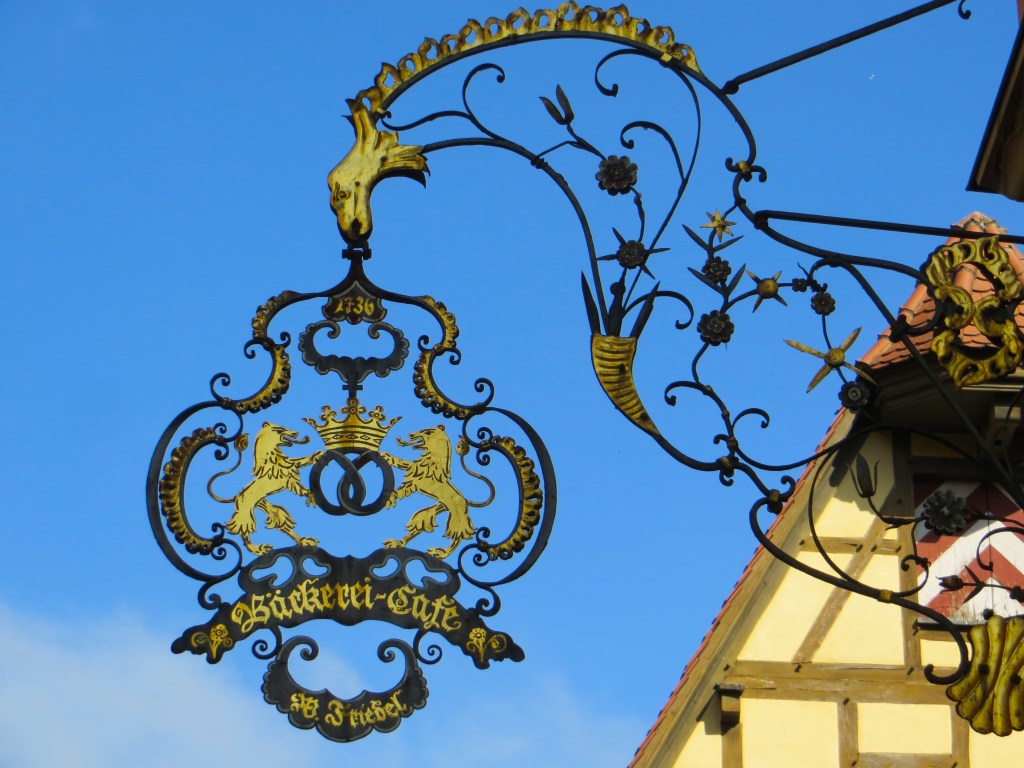 Rothenburg’s Medieval High Street: Shop Signs As Street Art – GALLIVANCE